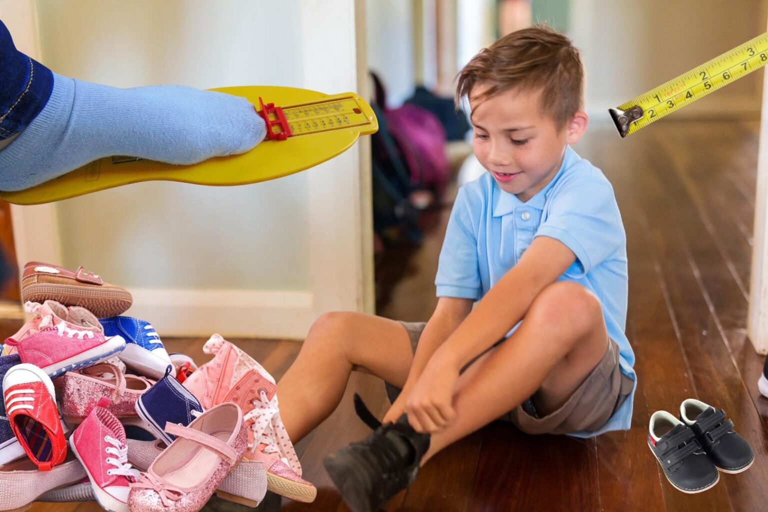 Storleksguide för skor till barn – Barnprodukter